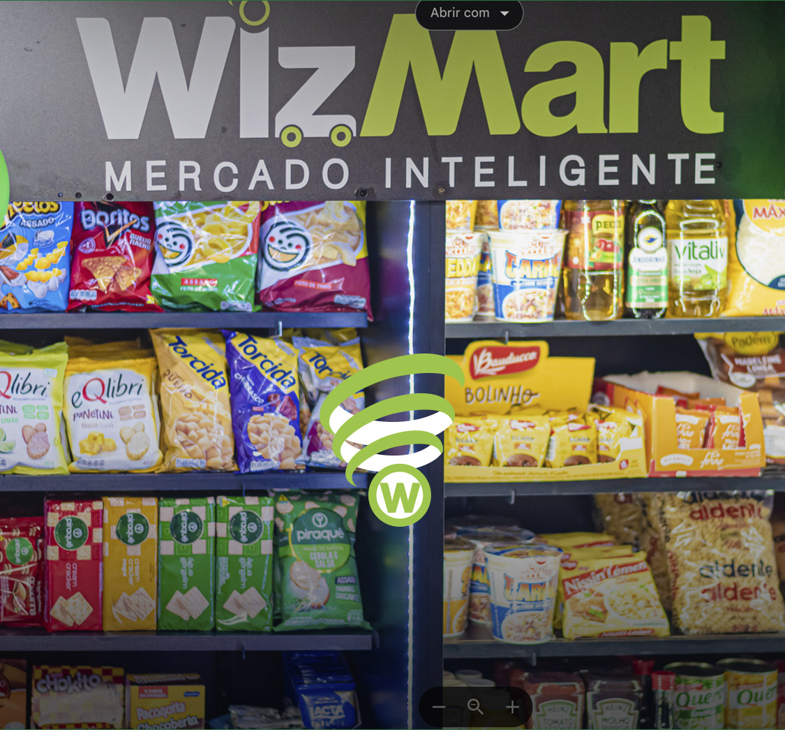 Como funciona a WizMart | Minimercado Inteligente em 3 passos